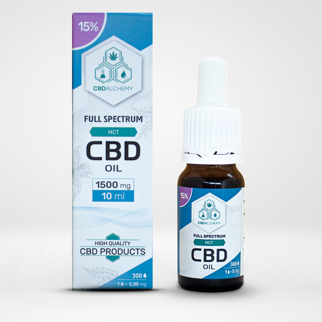 CBD Öl 15 % - Vollspektrum - MCT | CBD Alchemy