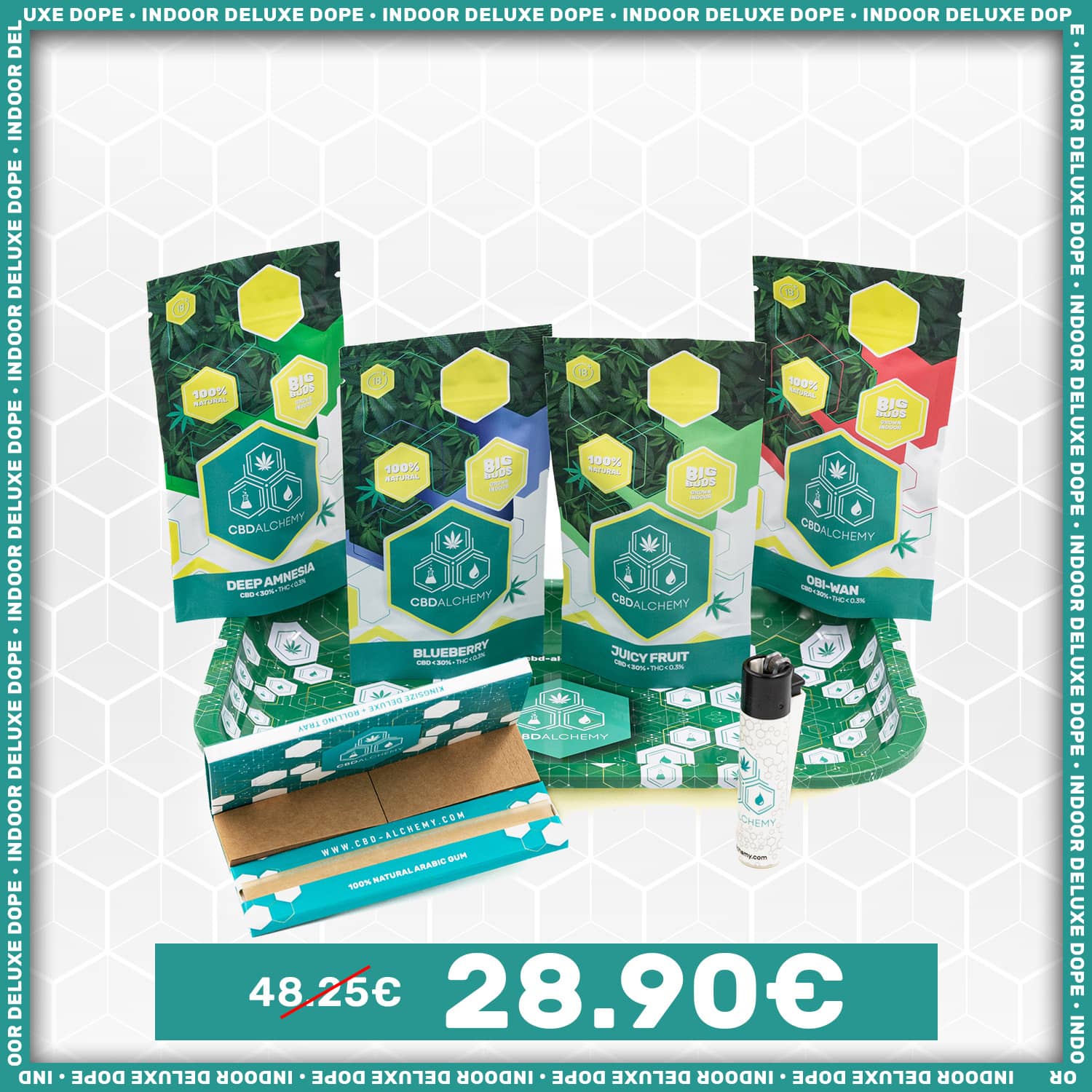 Indoor Deluxe Dope Pack | CBD Alchemy
