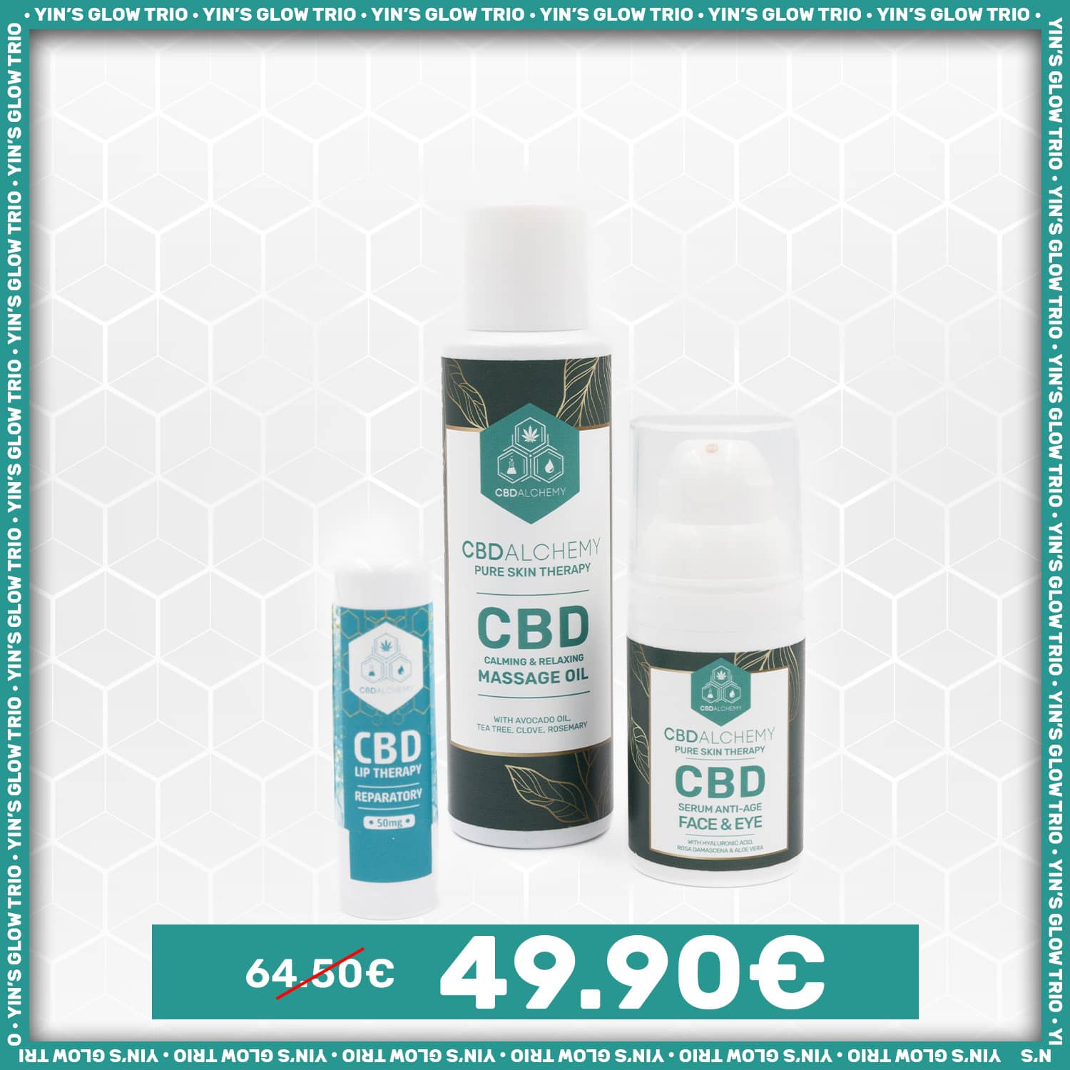 Yin's Glow Trio | CBD Alchemy